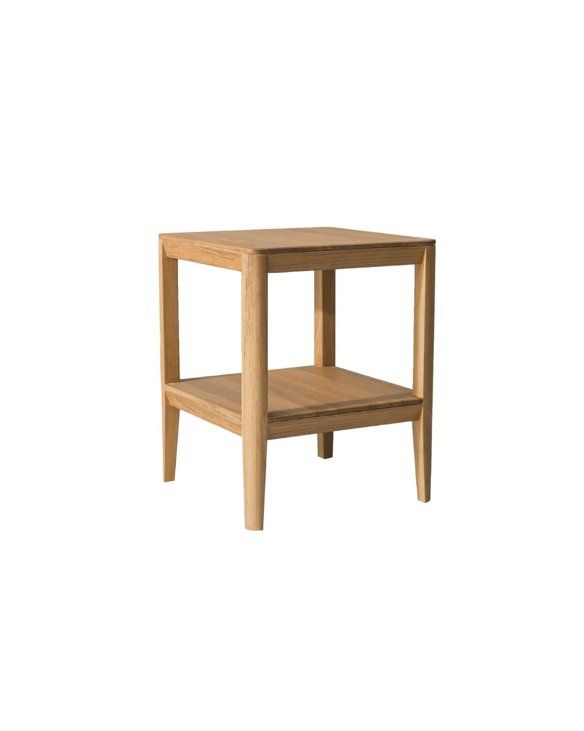 CHANTRA SIDE TABLE โต๊ะข้างไม้สักแท้ ดีไซน์มินิมอล | Woodden Thailand